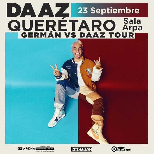 DAAZ en Querétaro - AREMA Ticket