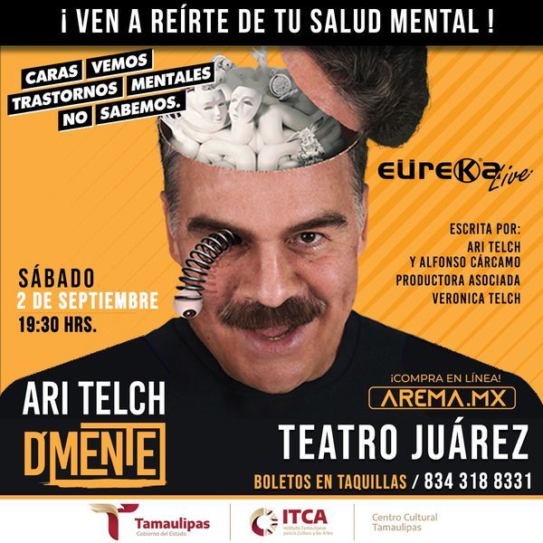 Ari Telch - D mente - Cd Victoria - AREMA Ticket