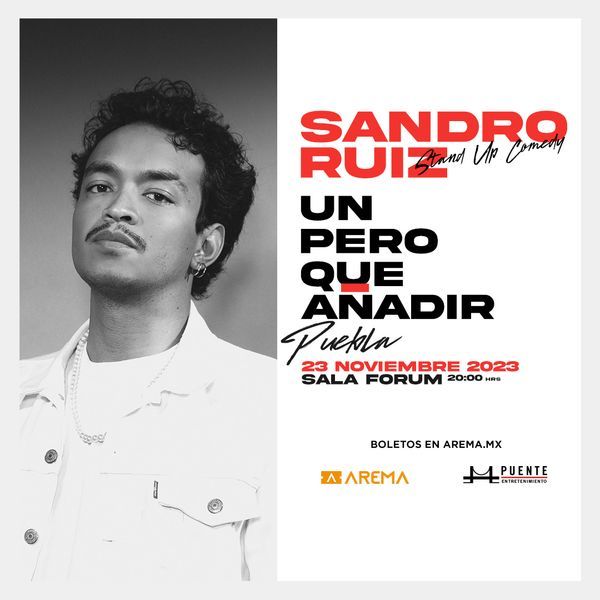 Sandro Ruiz en Puebla 2023 - AREMA Ticket