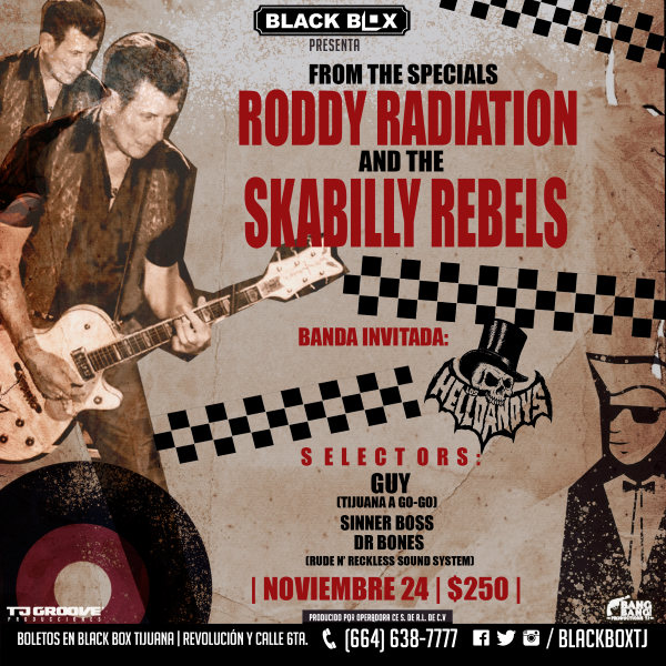 Roddy Radiation and Skabilly Rebels + Invitados - AREMA Ticket