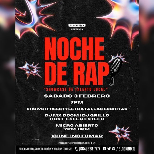 Noche de Rap - Showcase Talento Local - AREMA Ticket
