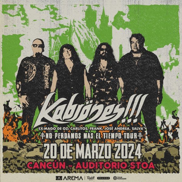 Kabrones!!! Ex Mago de OZ en Cancun - AREMA Ticket