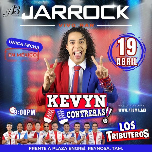 Kevin Contreras y los Tributeros en Reynosa - AREMA Ticket