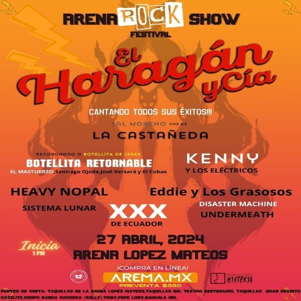 Arena Rock Show Festival - AREMA Ticket