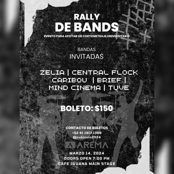Rally de Bands - AREMA Ticket