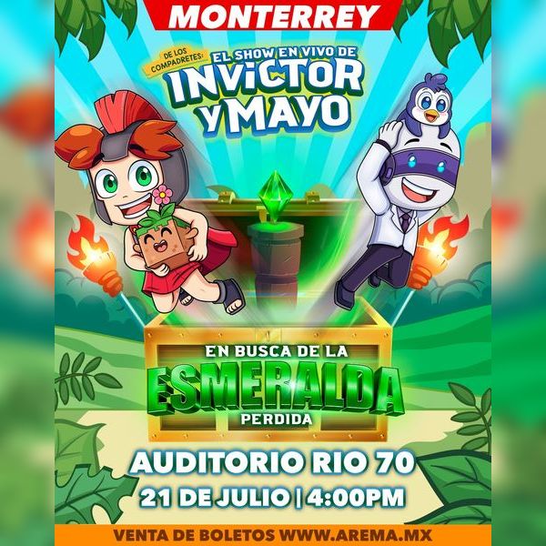 De los Compadretes Invictor y Mayo presentan: - AREMA Ticket