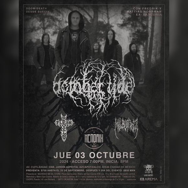 October tide en CDMX - AREMA Ticket