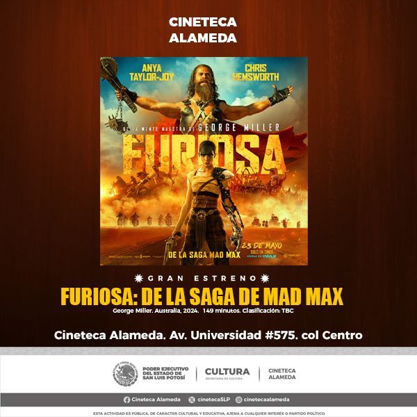 Furiosa: de la saga Mad Max - AREMA Ticket