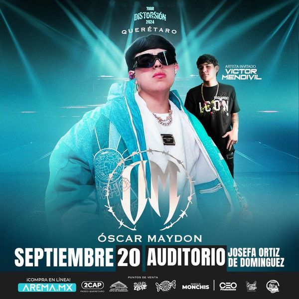 Oscar Maydon - Tour Distorsión 2024 - AREMA Ticket