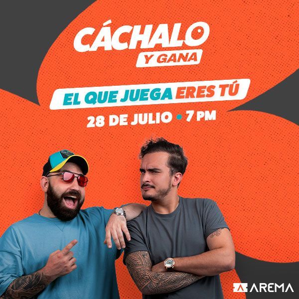 Cáchalo y gana - AREMA Ticket