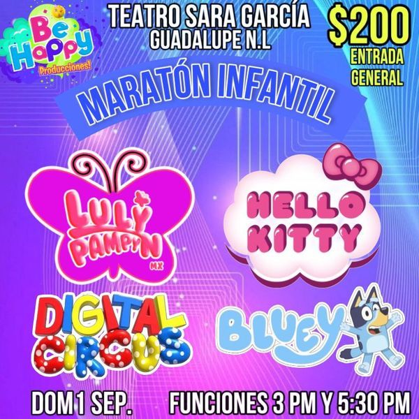 Maratón Infantil Be Happy Producciones - AREMA Ticket