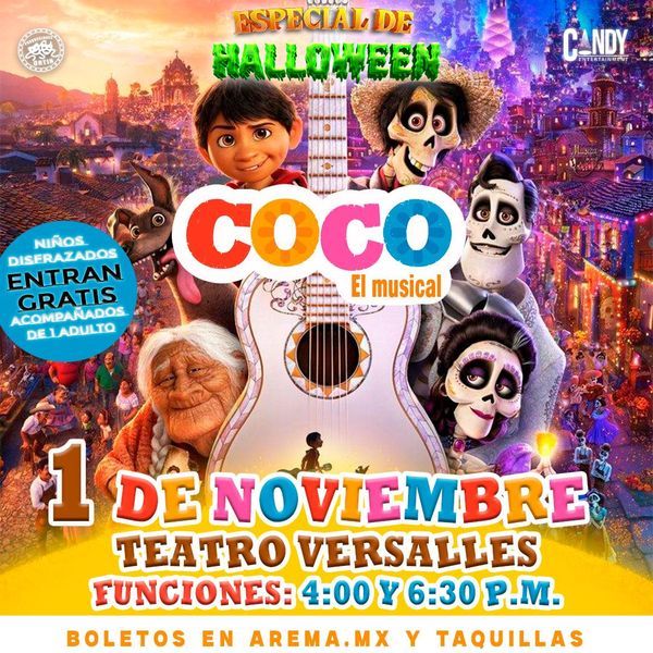 Coco El Musical - AREMA Ticket