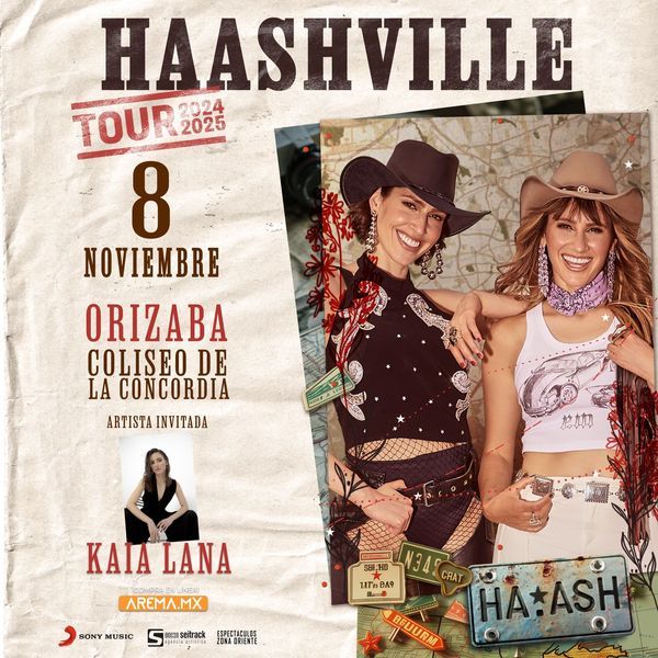 HA ASH en Orizaba - Haashville tour - AREMA Ticket
