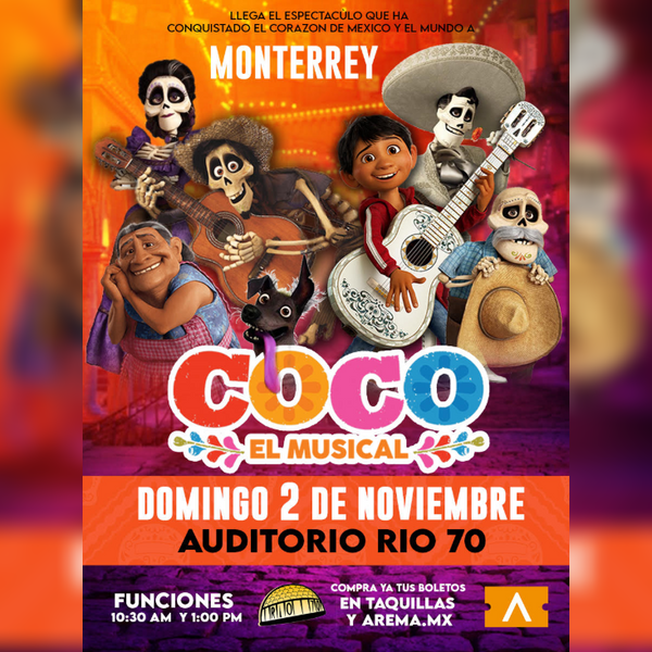 COCO El Musical - AREMA Ticket