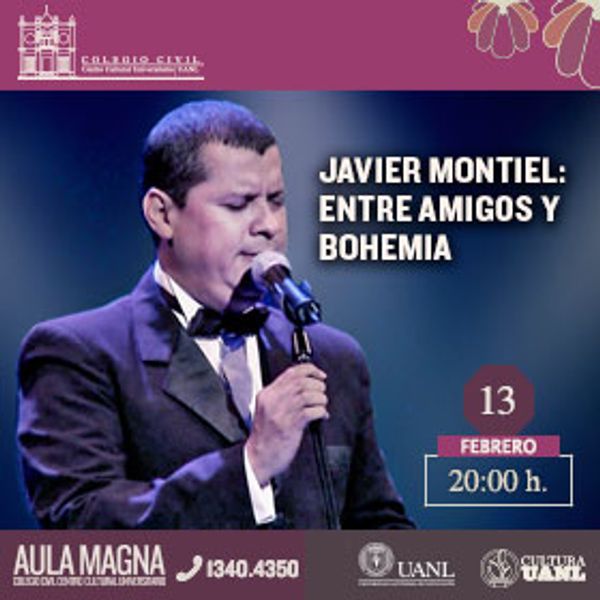 JAVIER MONTIEL: ENTRE AMIGOS Y BOHEMIA - AREMA Ticket