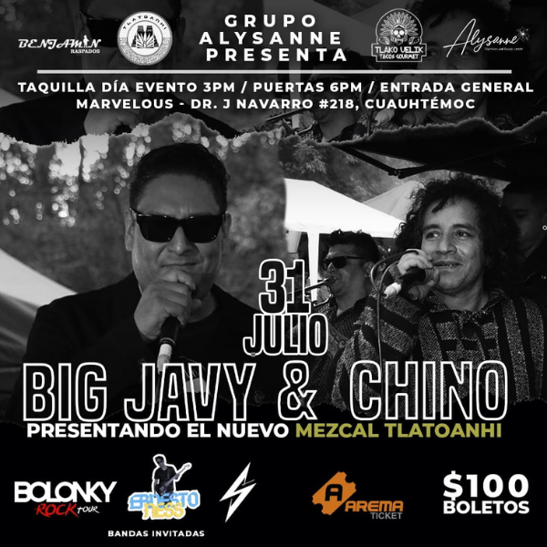 VOCES TLATOAHNI: BIG JAVY & CHINO - AREMA Ticket