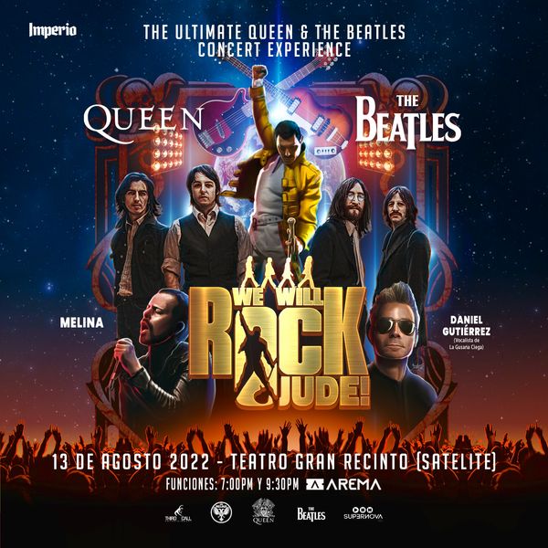 We Will Rock You - Queen & The Beatles Concert Experience - AREMA Ticket