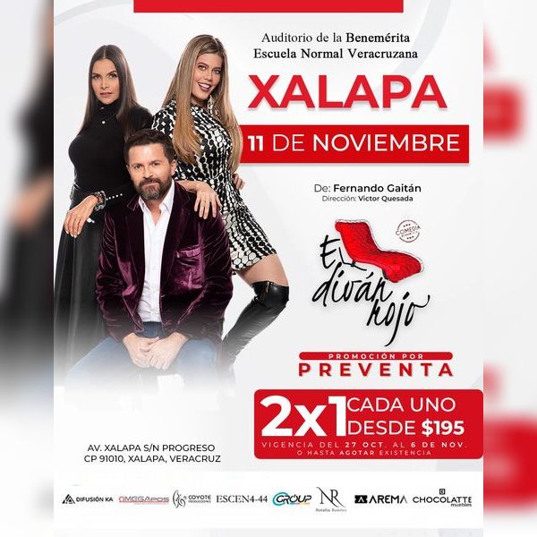 El Divan Rojo en Xalapa - AREMA Ticket