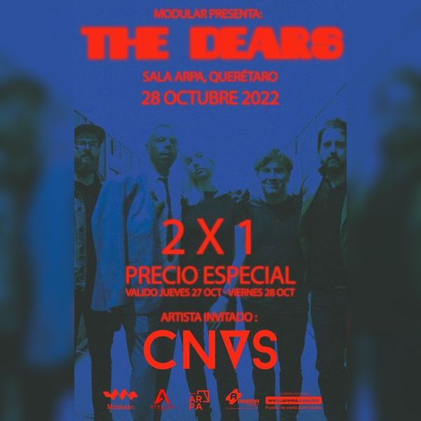 The Dears (Canadá) en vivo - AREMA Ticket