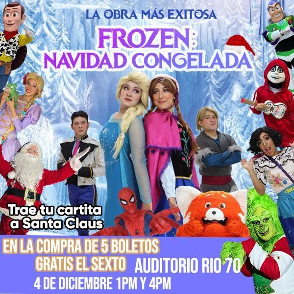 FROZEN, NAVIDAD Congelada - AREMA Ticket