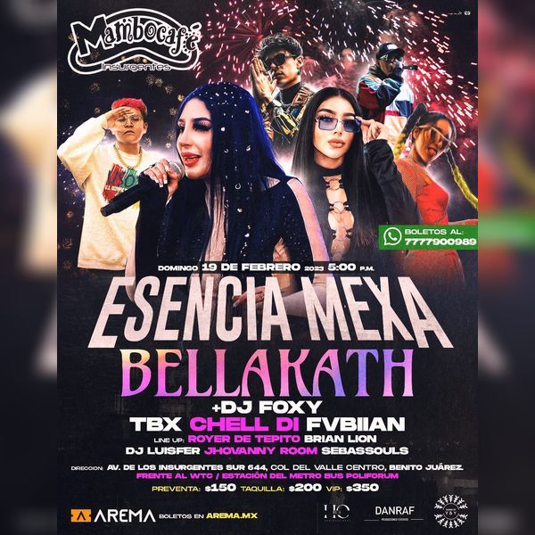 Bellakath en concierto - AREMA Ticket