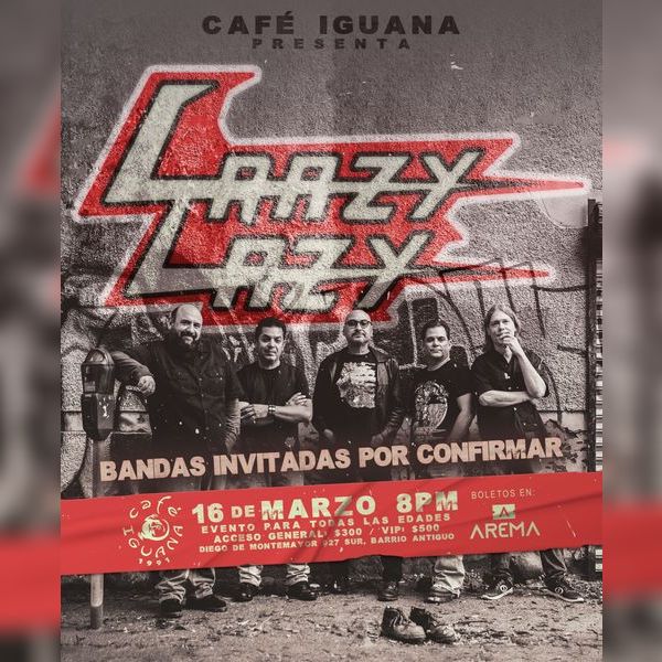 Crazy Lazy - AREMA Ticket