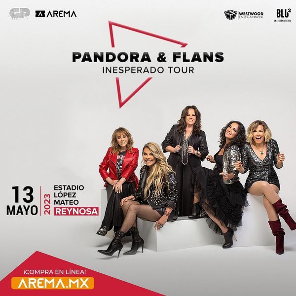 Pandora & Flans - Inesperado Tour - AREMA Ticket